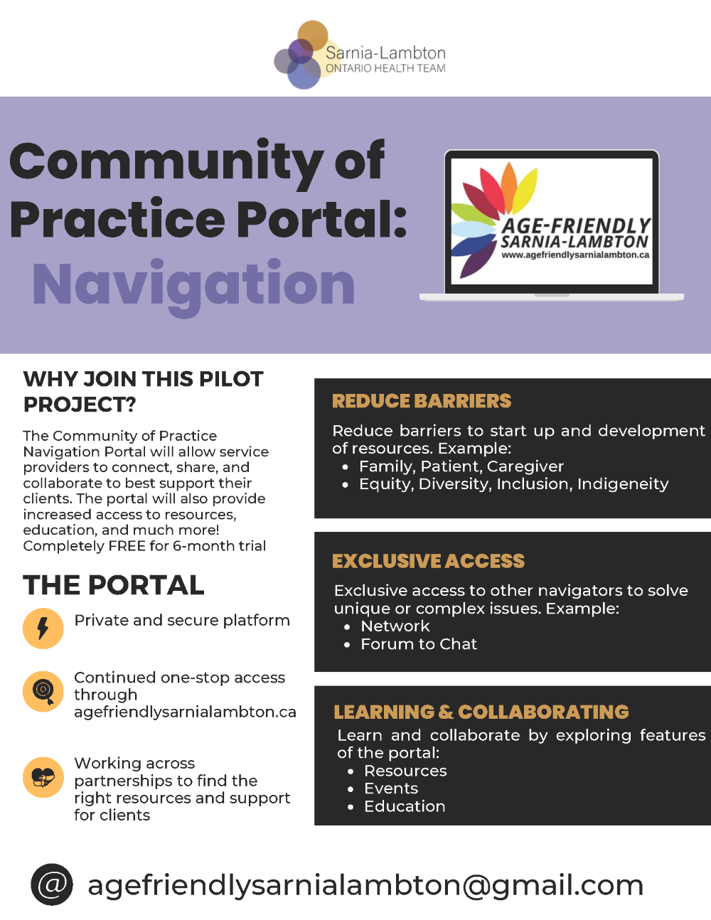 Navigation Community of Practice (COP) Portal - Age Friendly Sarnia ...